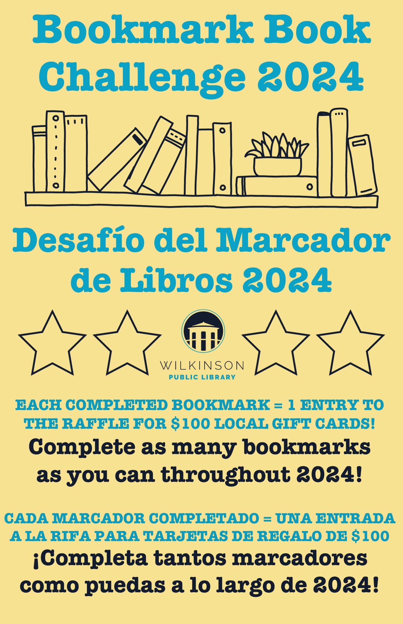 Book Challenge 2024 - Wilkinson Public Library - Telluride, Colorado